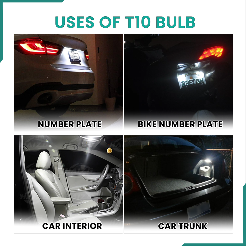 Simtac 360° T10 led bulbs for multi purpose (T10-PRK) – Simtac®