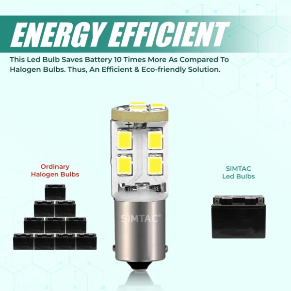 Simtac 360° led bulbs for royal enfield pilot light (TD-PRK) – Simtac®